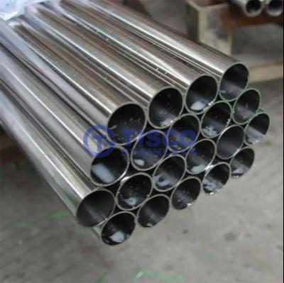 China Temperature Resistance ERW Stainless Steel Pipe Tube / Stainless Steel Tubing With Customized Flange for sale