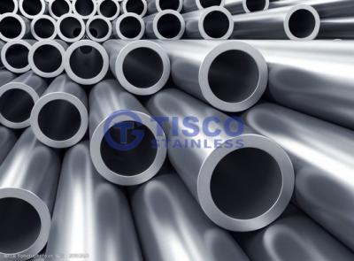China Sliver Color Stainless Steel Tubing for Customized Flange Connection and Application for sale
