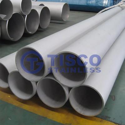 China Cold Rolled Silver Color Stainless Steel Pipe Tube Pressure Resistance Free Samples for sale