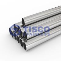 China Cold Rolled Stainless Steel Pipe Tube With Rigid Flexibility And Sample for sale