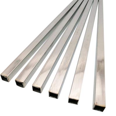 China Customized AISI Rectangular Steel Tubing Ss Railing Square Pipe for sale