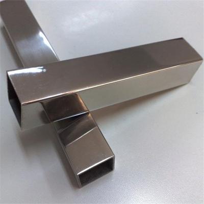 China 316l Stainless Steel Rectangular Tubing For Automobile / Building for sale