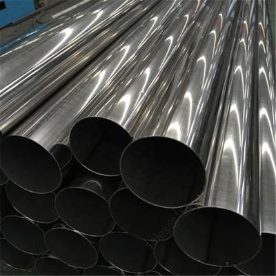 China Petroleum Polished Stainless Steel Tubing SS201 SS316L Water Pipe Material for sale