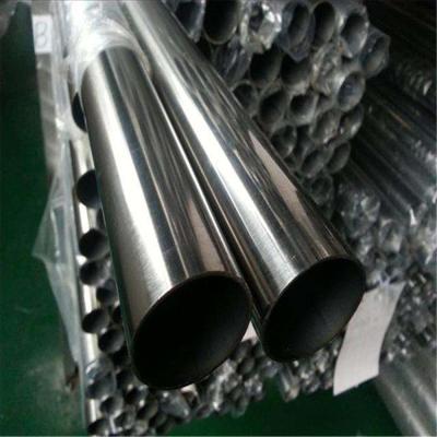 China Cold Drawn SS Stainless Steel Round Pipe Rust resistant With 1m-12m Length for sale