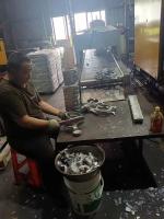 China Customer Required Polishing Process Aluminum Die Casting Iron Electric Motor Casing for sale