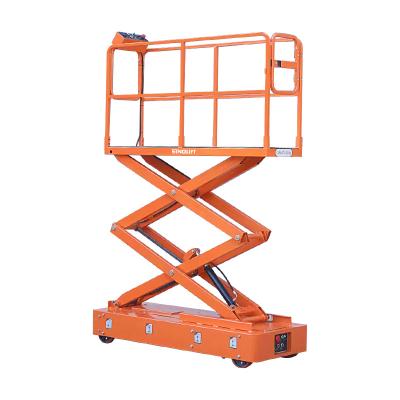 China SINOLIFT GSJ0.2 Series Self Propelled Greenhouse Vegetable Picker Electric Scissor Lift Table for sale