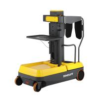 China SINOLIFT Drivable Elevated Work Platform Propelled Warehouse Package Stand-on Electric Order Picker for sale