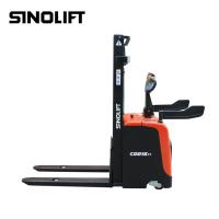 China Sinolift CDD15H CDD15HE Stand on Electric Stacker Capacity 1500kg for sale