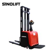 China Sinolift CDD15H CDD15HE Stand on Electric Stacker Capacity 1500kg for sale