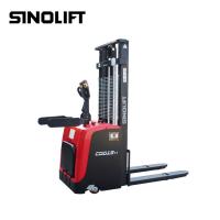 China Sinolift CDD15H CDD15HE Stand on Electric Stacker Capacity 1500kg for sale