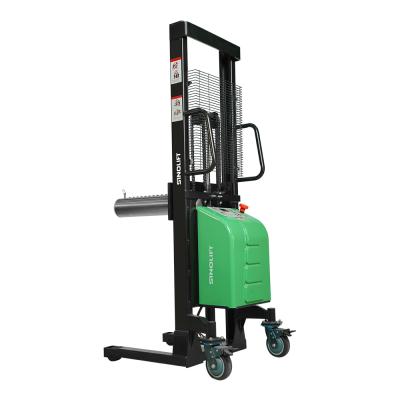 China Sinolift ND series intelligent Single-Arm compact electric reel stacker for film & paper rolls for sale