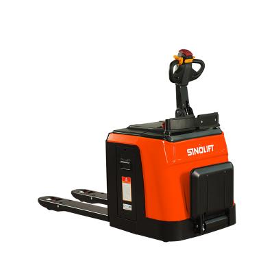 China CBD20P CBD25P CBD30P Stand-on Electric Pallet Truck with Lithium-Ion Battery for sale