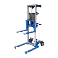 China SW Series Manual Hand Winch Stacker with Straddle Legs – Superior Stability for Demanding Loads for sale