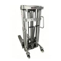 China 304 Stainless Steel Pallet Truck, Manual Lift, Hydraulic Forklift for sale