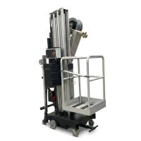 China Single-Mast Inclinable Aluminum Alloy Aerial Work Platform for sale