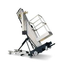 China Single-Mast Inclinable Aluminum Alloy Aerial Work Platform for sale