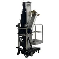 China Single-Mast Inclinable Aluminum Alloy Aerial Work Platform for sale
