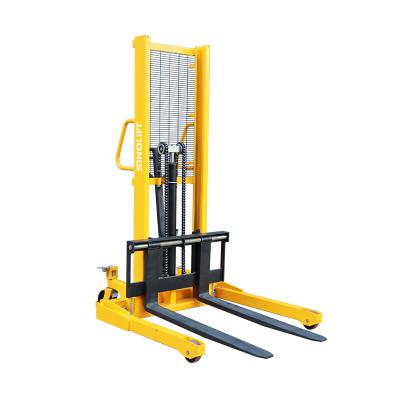 China SINOLIFT SFH22AG Manual Hydraulic Stacker with Adjustable Straddle Legs for sale
