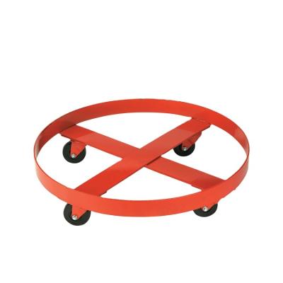 China SD Series 360 Rotation Steel Drum Handling Trolley Impact Resistant Capacity 450kg for sale
