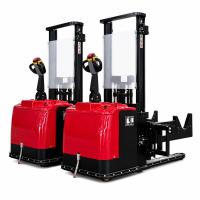 China CDD20 Electric Adjustable Dual-Arm Stacker for sale