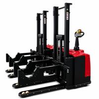 China CDD20 Electric Adjustable Dual-Arm Stacker for sale