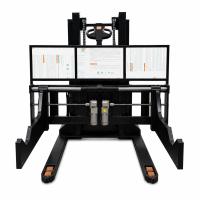 China CDD20 Electric Adjustable Dual-Arm Stacker for sale