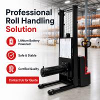 China Electric Roll Material Lifting & Handling Truck for Battery Electrode Roll Transportation for sale