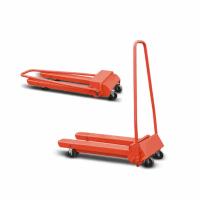 China MX Hand Mechanical truck lifter Foldable Hydraulic Pallet Truck Lifting Height 145mm Loading Capacity 300kg for sale