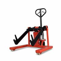 China Sinolift Custom Red Steel Cantilever Electric Handling Truck Paper Reel Trolley TP A1 for sale