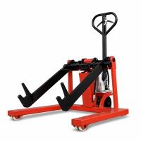 China Sinolift Custom Red Steel Cantilever Electric Handling Truck Paper Reel Trolley TP A1 for sale