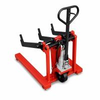 China Sinolift Custom Red Steel Cantilever Electric Handling Truck Paper Reel Trolley TP A1 for sale
