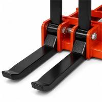 China Sinolift Custom Red Steel Cantilever Electric Handling Truck Paper Reel Trolley TP A1 for sale