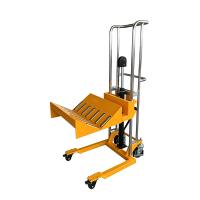 China SINOLIFT PV Manual Hydraulic Roll Handling Stacker for Paper & Film Rolls for sale