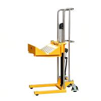 China SINOLIFT PV Manual Hydraulic Roll Handling Stacker for Paper & Film Rolls for sale