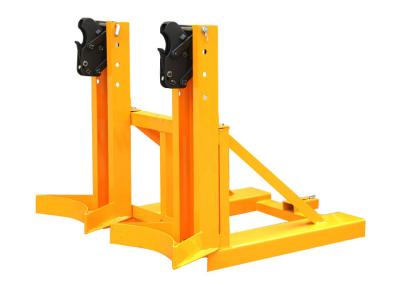 China DG720E Forklift Mounted Drum Grab Single Grip Type Grab Lifting Height 750mm Drum Grabber Load Capacity Double 360Kg for sale