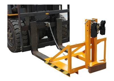 China DG500D Forklift Mounted Rubber-belt Drum Grabbers Load Capacity 500kg for sale