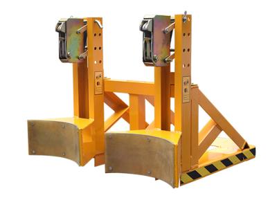 China DG1200A Fork mounted grip Grab attachments ouble drums Capacity 600Kg X2 for sale