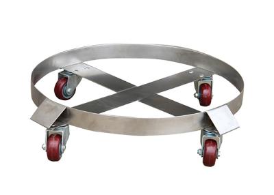 China SD55D Drum Dolly high–polished bright zinc finish for corrosion resistance for sale