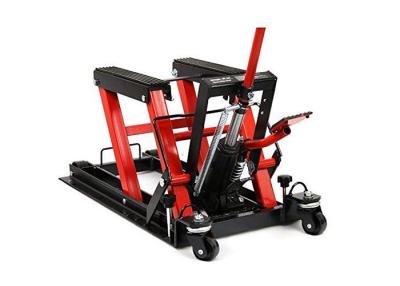 China ET10DC (MXC43) Hydraulic Motorcycle Lift Latest design of scissor structure Capacity 550Kg for sale