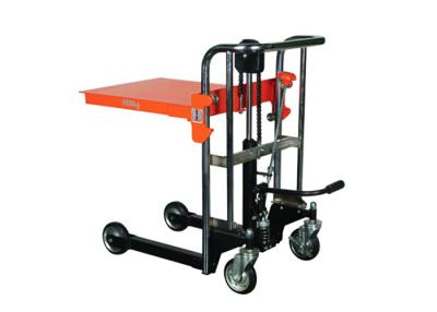 China FP Mini Stacker With Unique Design Combining Both the Lifting and Stacking Function Capacity 400Kg for sale