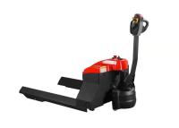 China CBD15R Electric Pallet Truck with Reel Angled Forks Capacity 1500Kg for sale