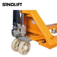 China BF Series Lightweight Flexible Hand Pallet Truck Load Capacity 2000Kg-3000kg for sale