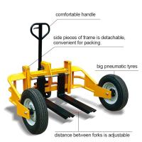 China 1250kg Hydraulic Manual All Terrain Pallet Truck Loading Capacity 2750LBS for sale