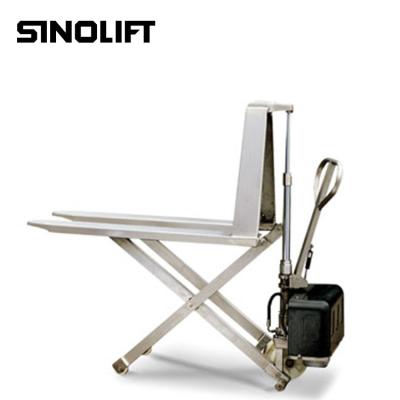 China NPHD-S Stainless Scissor Hand Pallet Truck Loading Capacity 1500Kg for sale