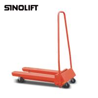 China MX Hand Mechanical truck lifter Foldable Hydraulic Pallet Truck Lifting Height 145mm Loading Capacity 300kg for sale