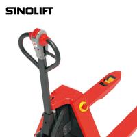 China EPL153 Full Electric Lithium Battery Operated Pallet Truck Capacity 1200kg for sale