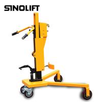 China DT350 Gal Hydraulic Drum Handling Equipment Lifter High Elasticity Wheel Capacity 350kg for sale