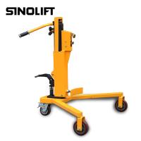 China DT350 Gal Hydraulic Drum Handling Equipment Lifter High Elasticity Wheel Capacity 350kg for sale