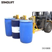 China DG1080A DG1080B Mechanical Drum Grabber Forklift Automatic Clamping Capacity 450kg for sale