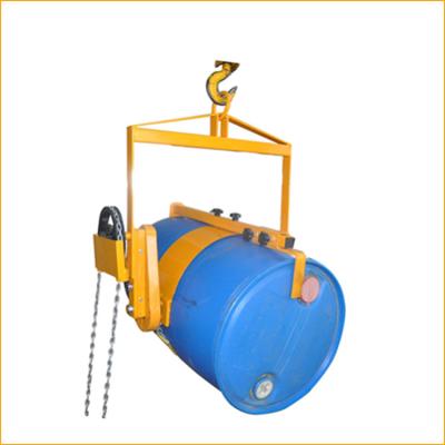 China LG Series Geared Chain Vertical 55 Gallon 21L Drum Lifter Capacity 365kg for sale